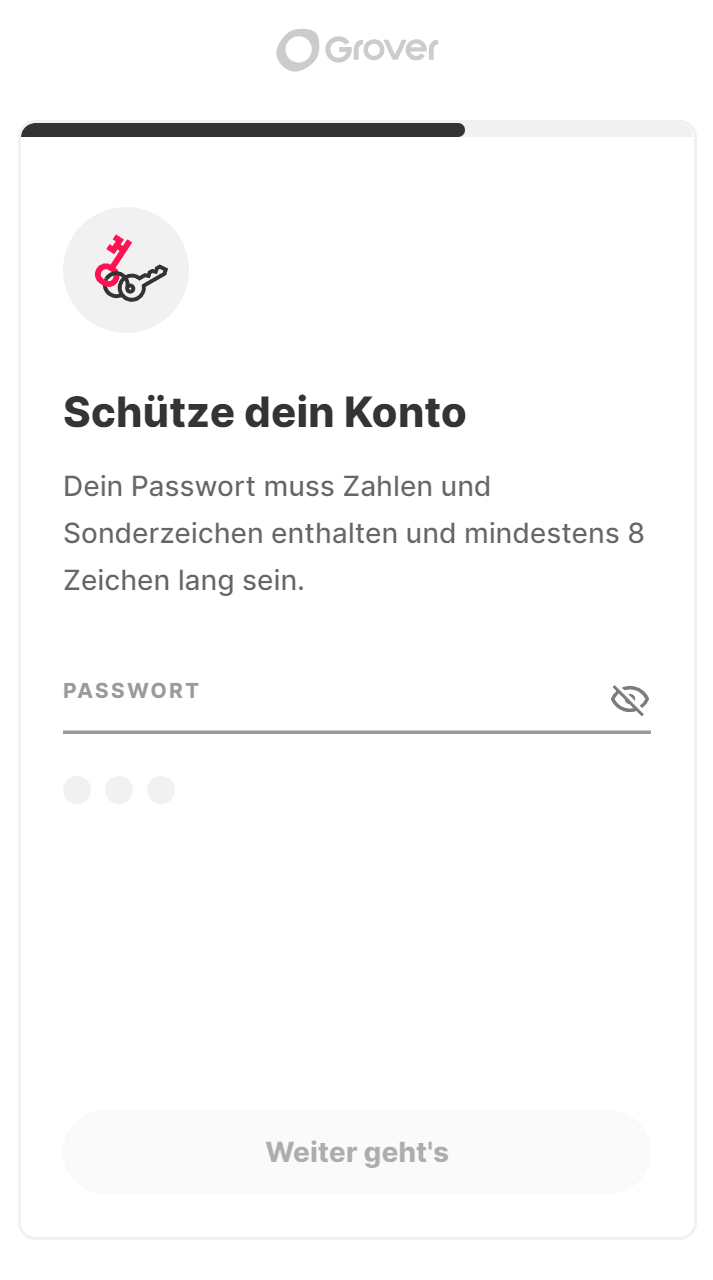 So funktioniert der Grover-Login - Mietly.io